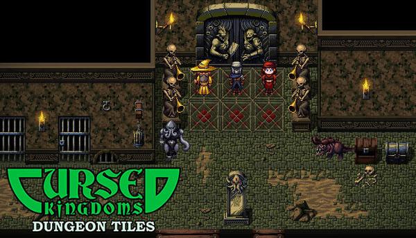 Region Comparison - RPG Maker MV - Cursed Kingdoms Dungeon Tiles ...