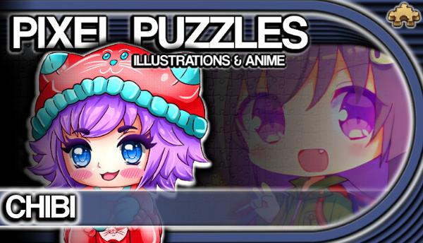 Stats - Pixel Puzzles Illustrations & Anime - Jigsaw Pack: Chibi ...